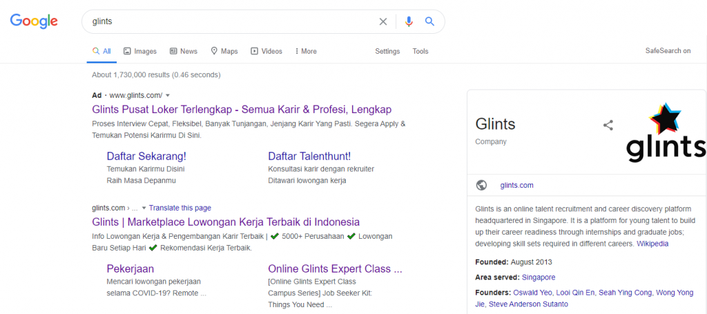 Apa Itu SERP, Hubungannya dengan SEO, dan Fitur-fiturnya - Glints ...