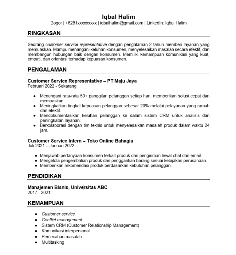 Resume Adalah: Panduan Lengkap & Bedanya dengan CV