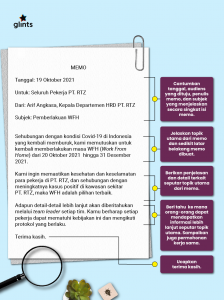 8 Cara Mudah Membuat Memo dan Contohnya - Glints TapLoker Blog