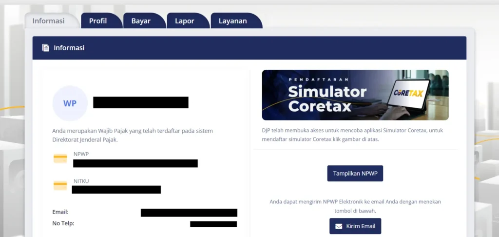 Cara Cetak NPWP Online Lewat DJP Online & Coretax